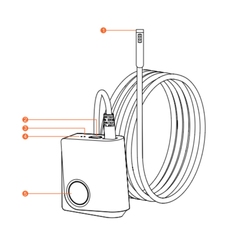 Kamera endoskopowa WiFi NF200 - benetech.eu