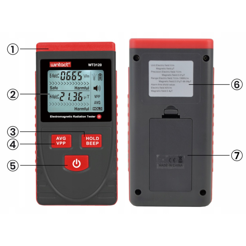 MIERNIK POLA ELEKTROMAGNETYCZNEGO WT3120
