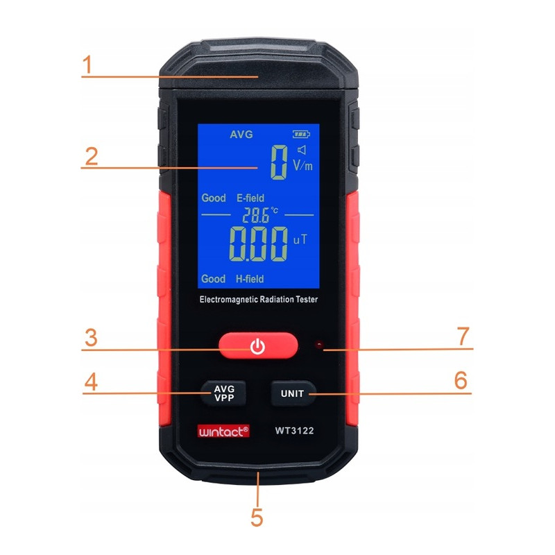 MIERNIK POLA ELEKTROMAGNETYCZNEGO WT3122