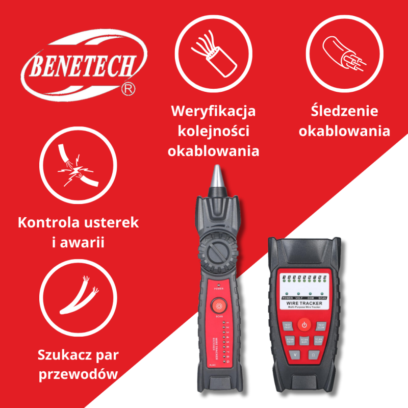 SZUKACZ PAR PRZEWODÓW GT66