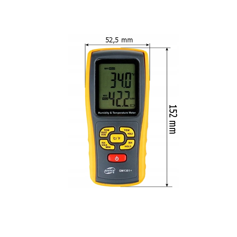TERMOHIGROMETR GM1361+